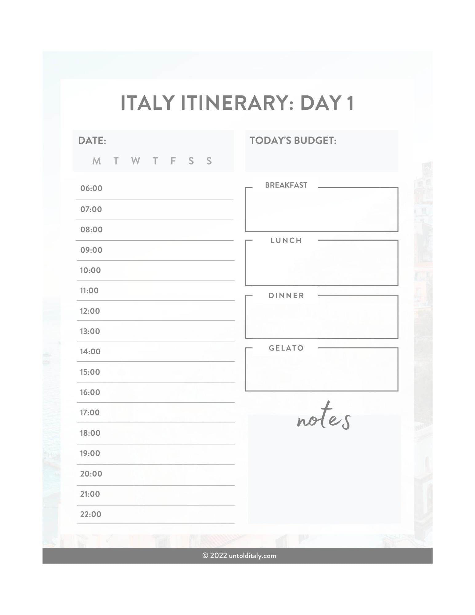 Ultimate Italy Travel Planner 2024 Edition – Untold Italy